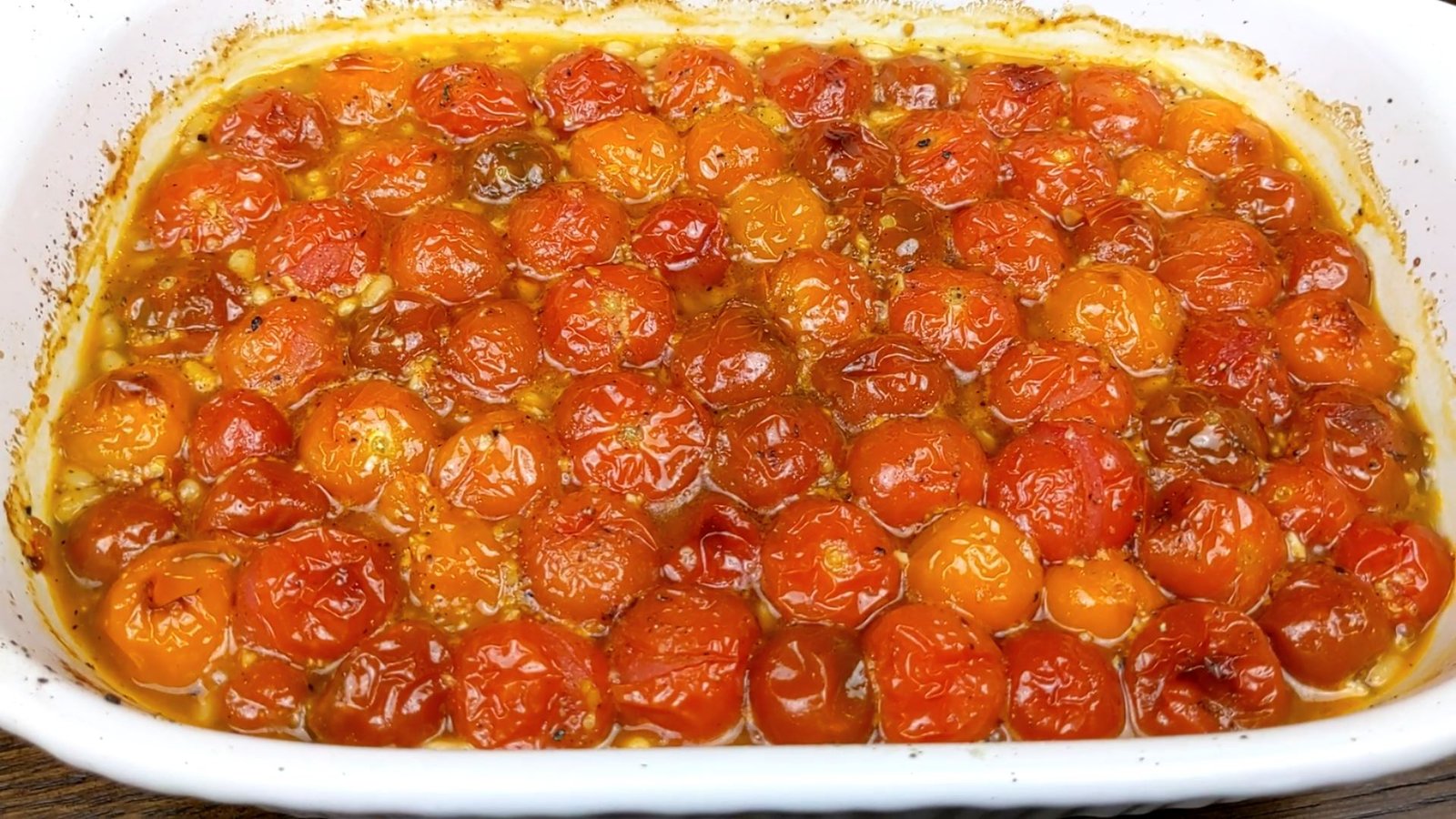 Roasted Tomatoes with Burrata and Homemade Crostini