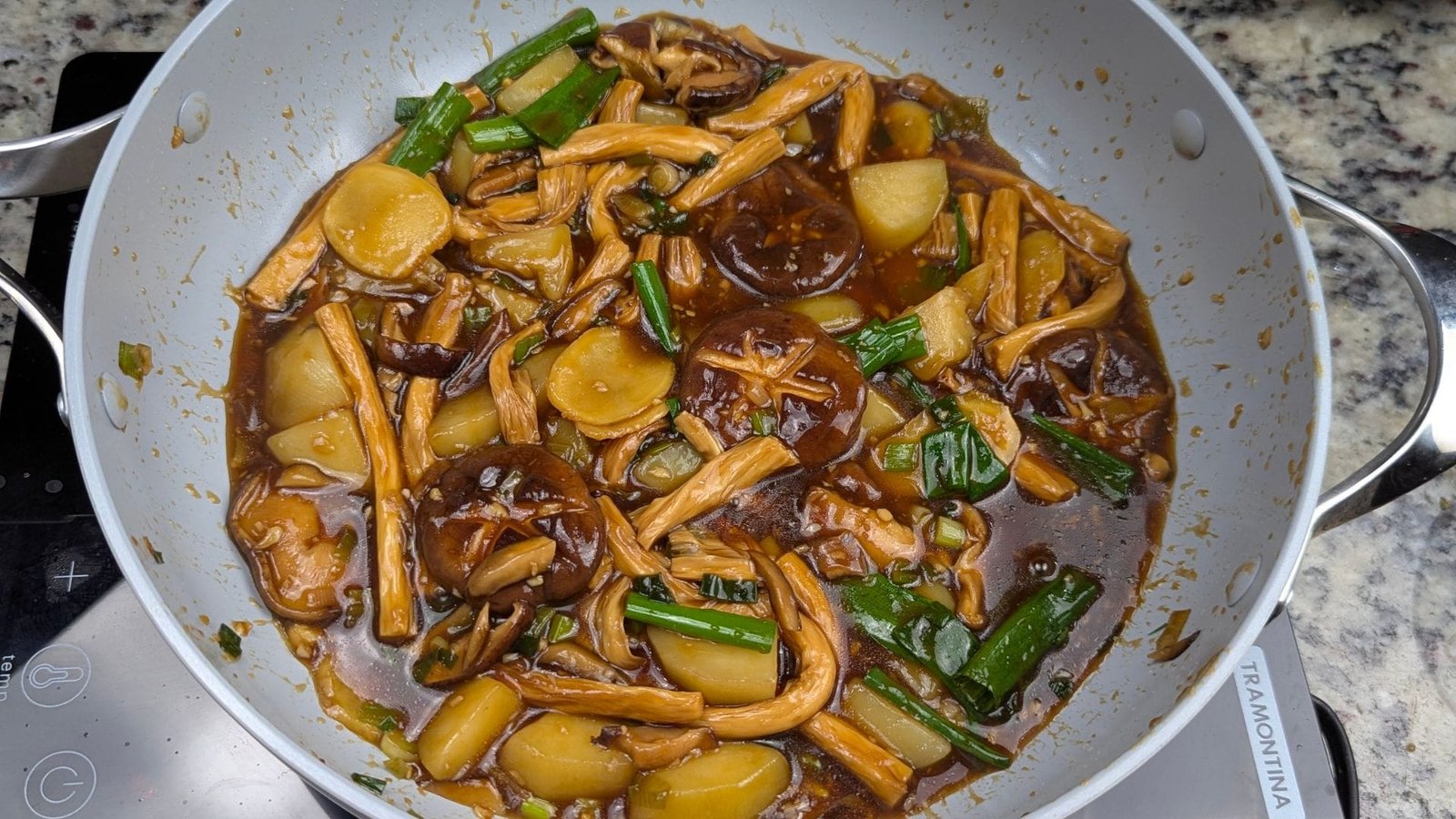Vegan Braised Yuba with Mushrooms | Berry Berry Life