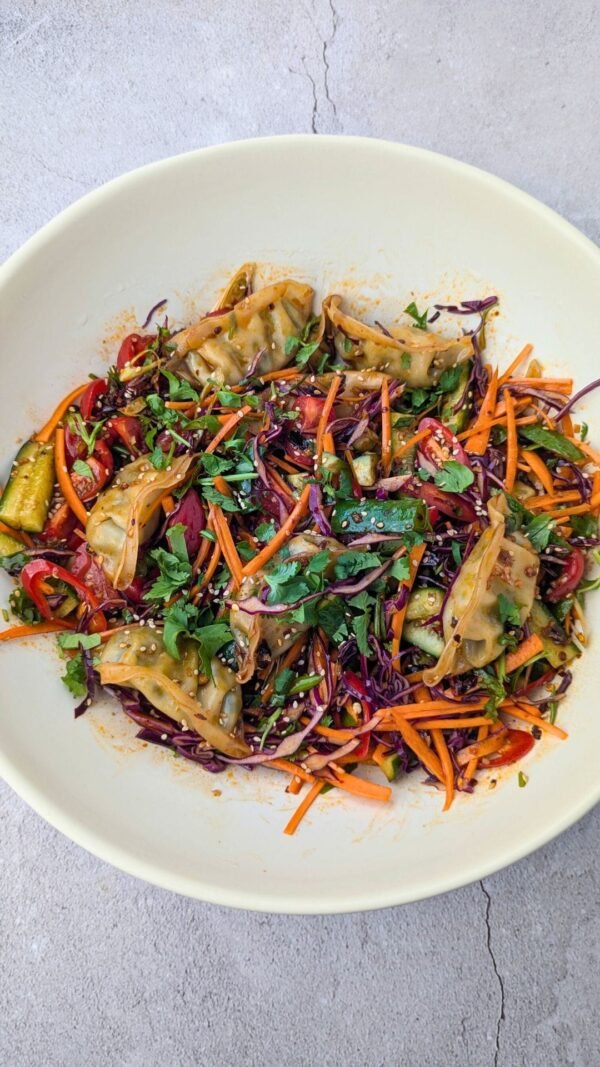 Dumpling Salad | Berry Berry Life